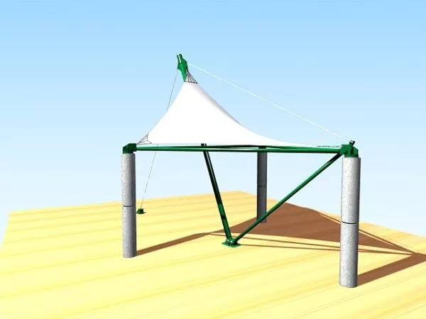 Canopy Structure Vizor Free 3d Model 3ds Gsm Max Open3dmodel