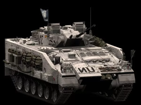 Боевая машина пехоты Воин Бесплатная 3d Модель - .Max, .Vray - Open3dModel