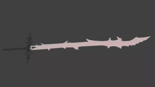 Blades Particle Shape Free 3d Model Obj Open3dmodel