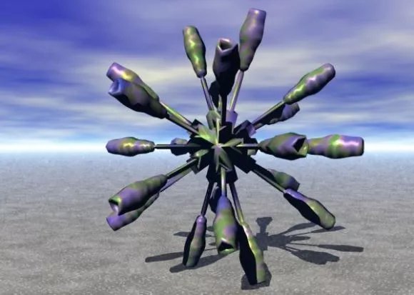 Pentagon Mesh Abstract Shape Free 3d Model Obj Open3dmodel