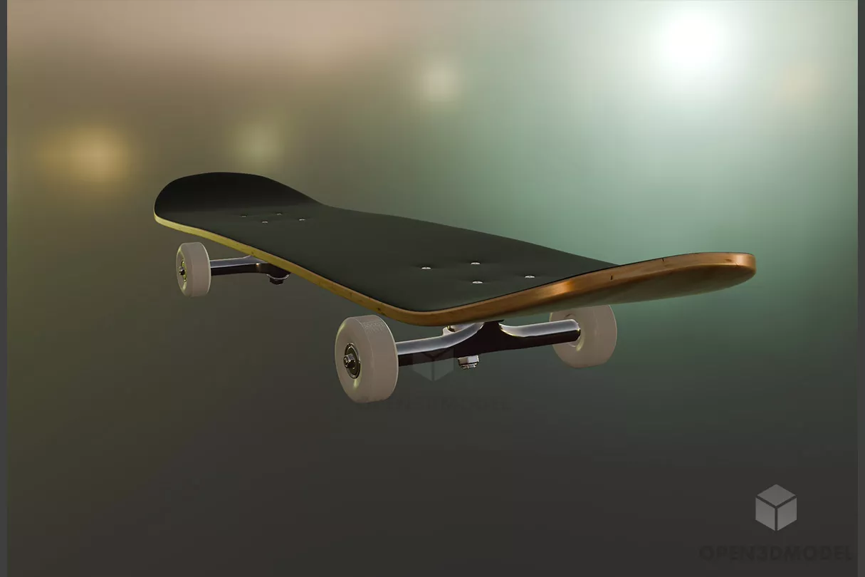 Skateboard High Detailed Free 3d Model - .Blend, .C4d, .Fbx, .Max, .Obj ... Skateboard High Detailed Free 3d Model - .Blend, .C4d, .Fbx, .Max, .Obj ...